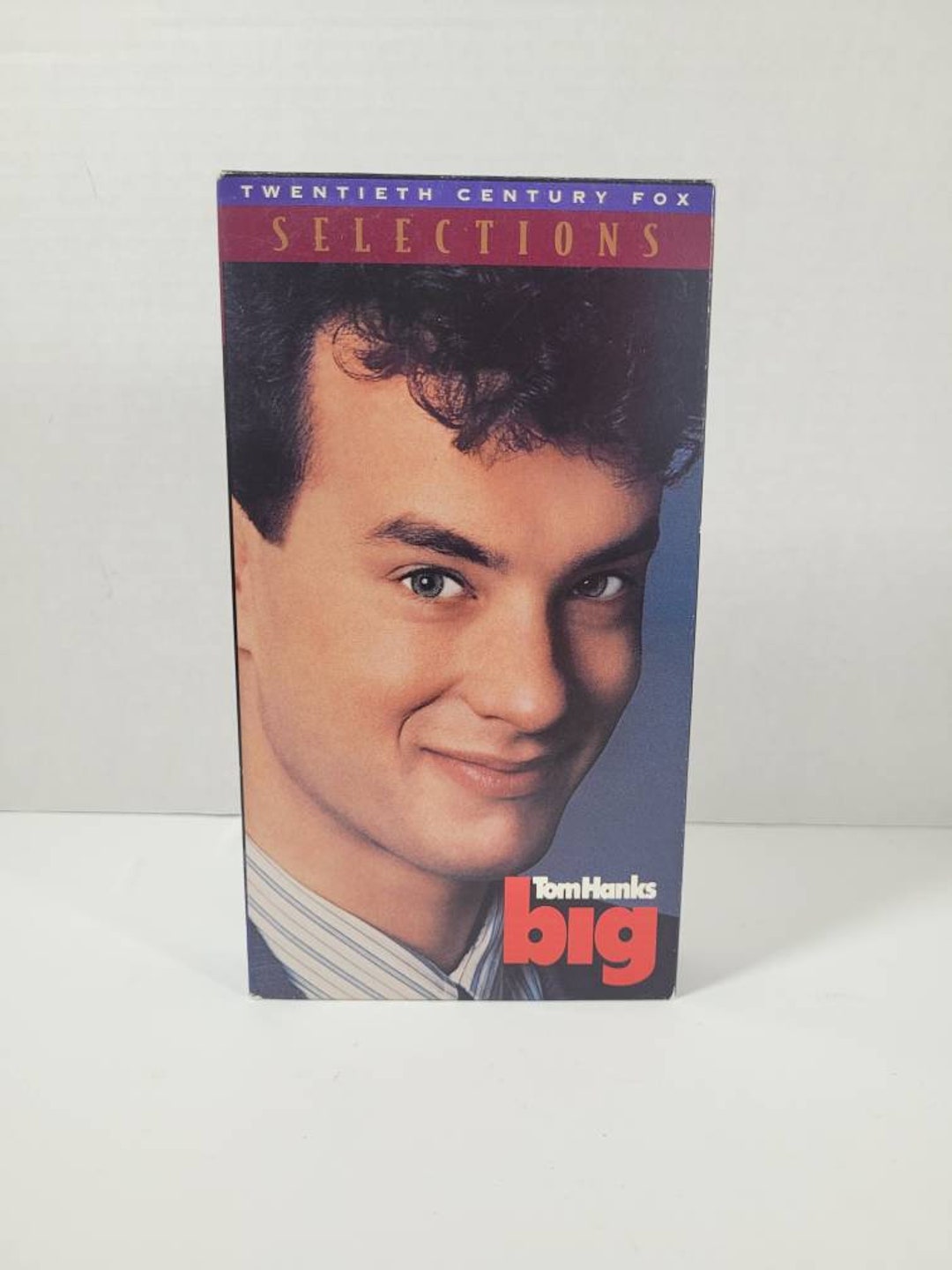 Vintage 1988 Big VHS Tape Tom Hanks Comedy - Etsy