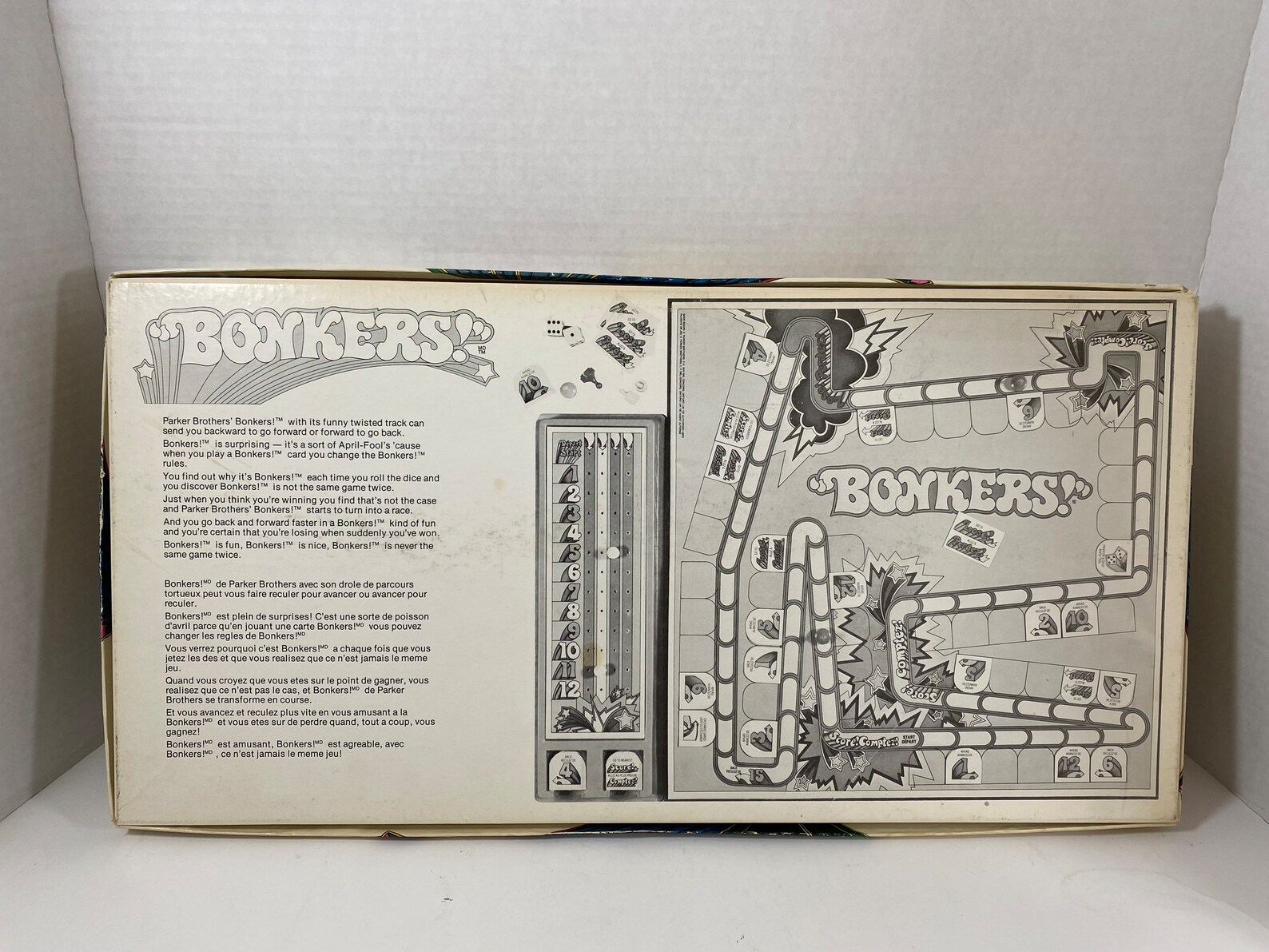 Vintage 1978 Bonkers Board Game Collectible Rainy Day - Etsy