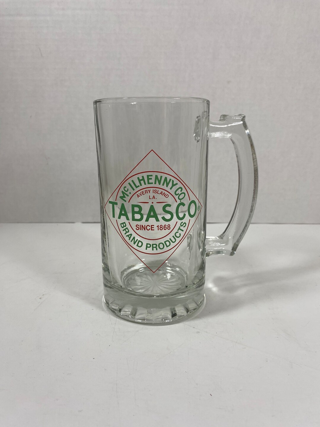 Mcilhenny Co TABASCO Beer Mug With Thumb Grip on Handle - Etsy