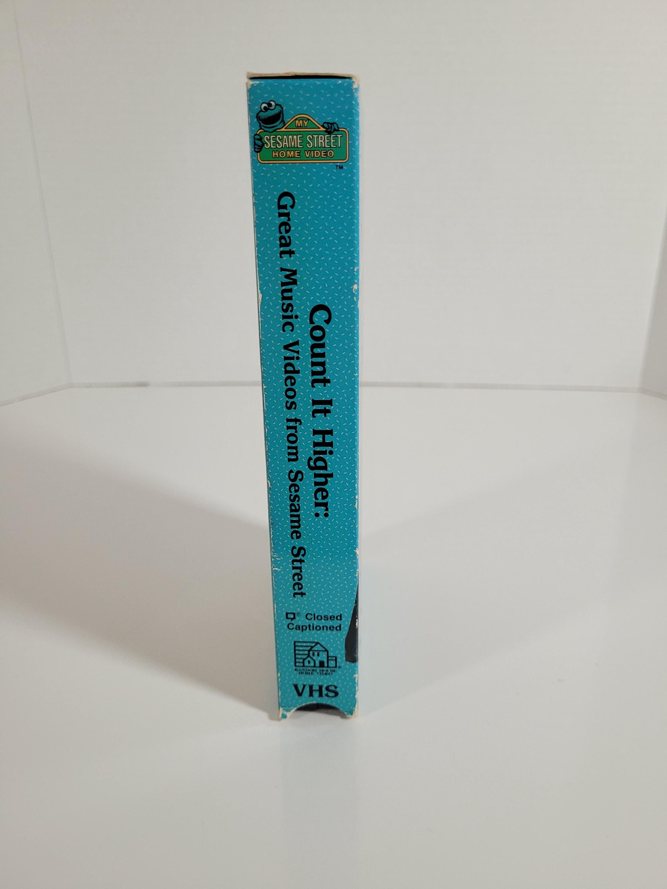 Vintage 1987 Sesame Street Home Video "count It Higher - Music From ...