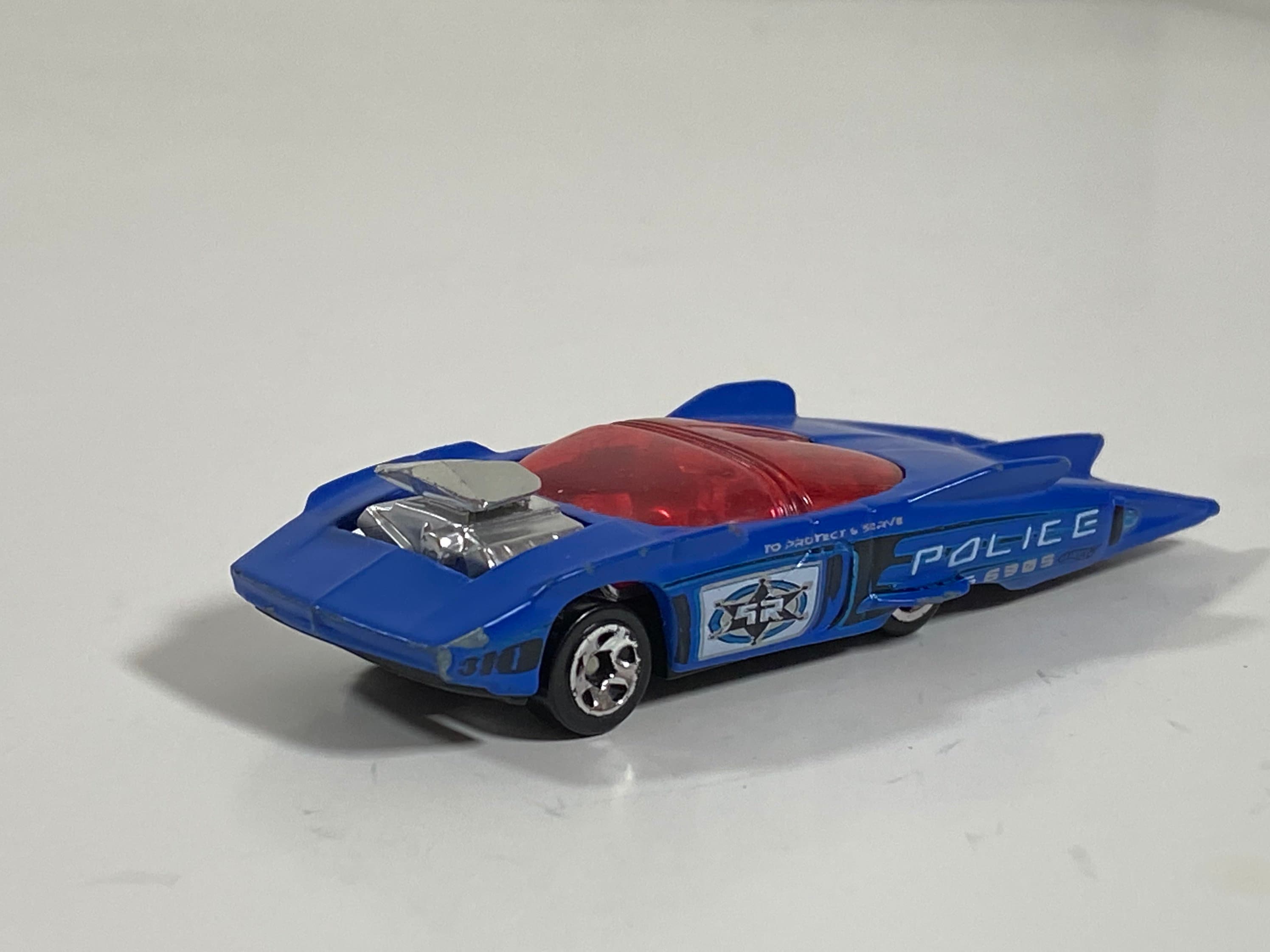 Retro Hot Wheels Fast Fuse Model Die-cast Police Car - Etsy