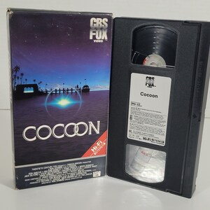 Vintage 1985 Cocoon VHS Tape/sci-fi Film/cbs FOX Release - Hi Fi Stero ...
