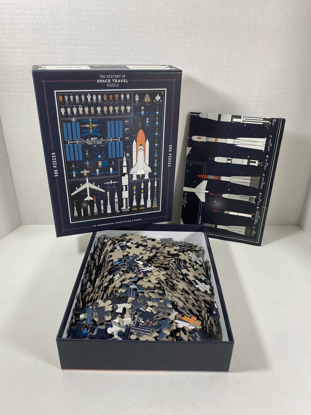 The History of Space Travel Puzzle: an Astronomical 500 Piece Jigsaw ...