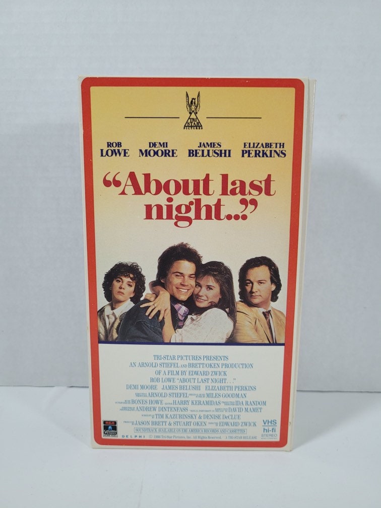 About Last Night 1986 Poster