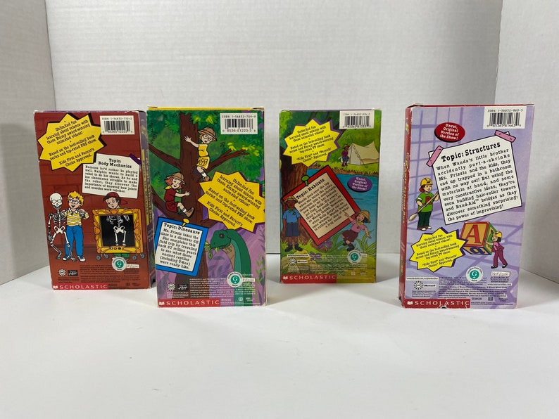 Vintage Scholastic’s the Magic School Bus VHS Set of 4: Flexes Its ...
