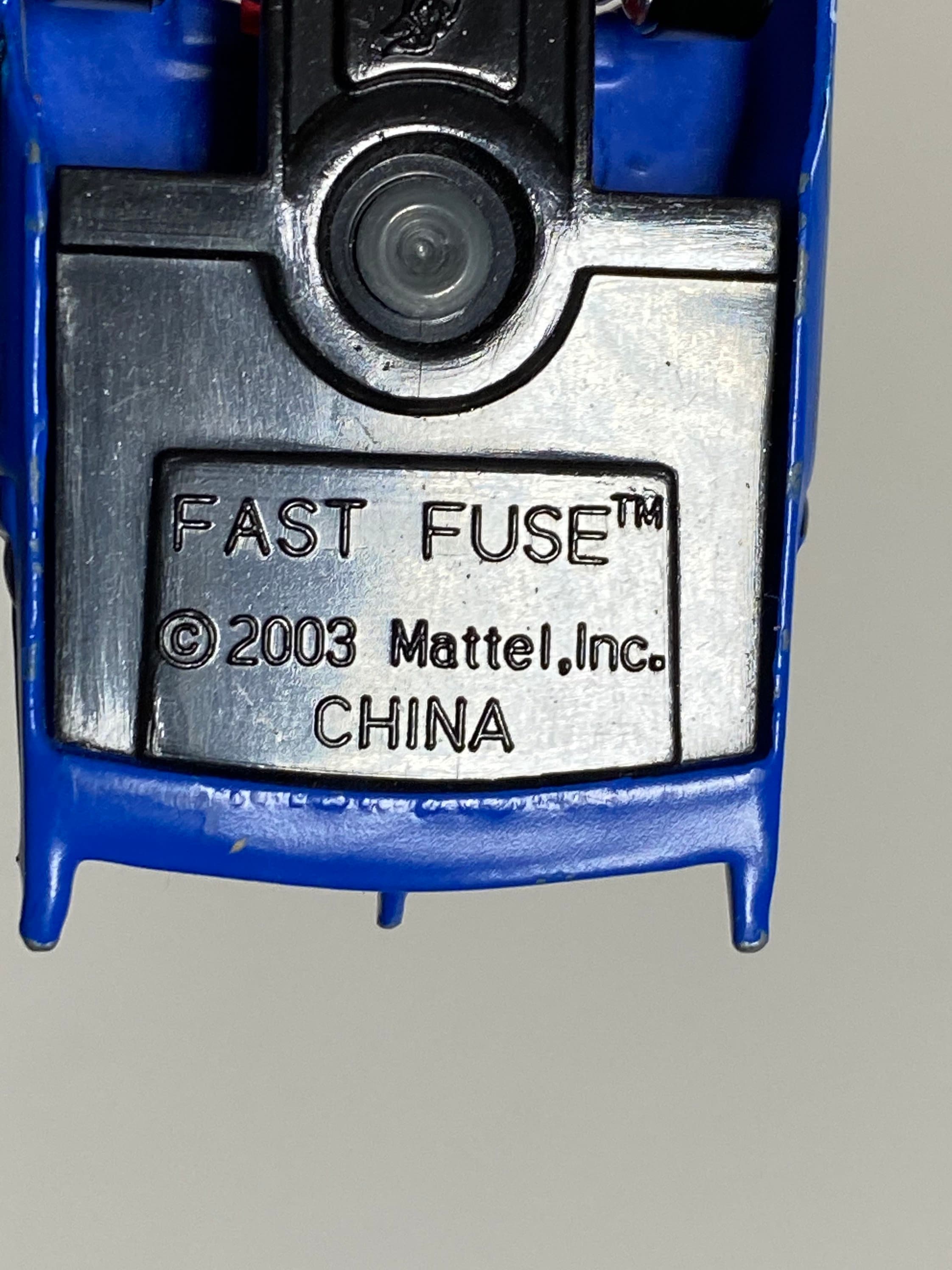 Retro Hot Wheels Fast Fuse Model Die-cast Police Car - Etsy