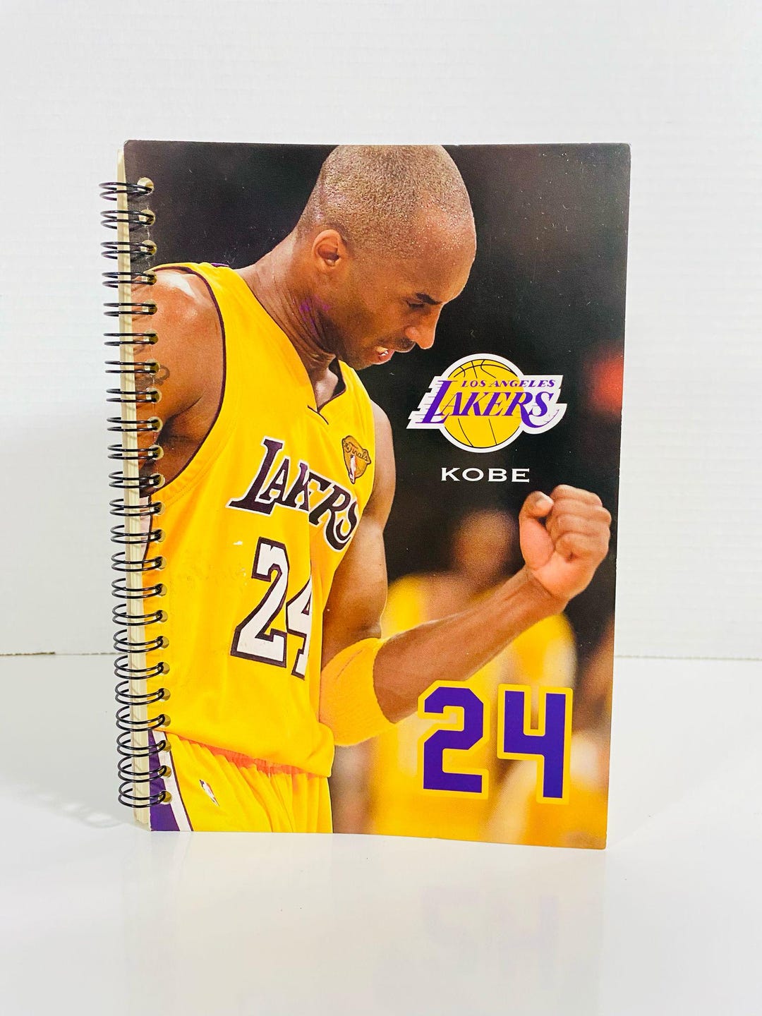 Retro Kobe Bryant Spiral Ring Notebook With Lined Pages LIKE NEW! - Etsy