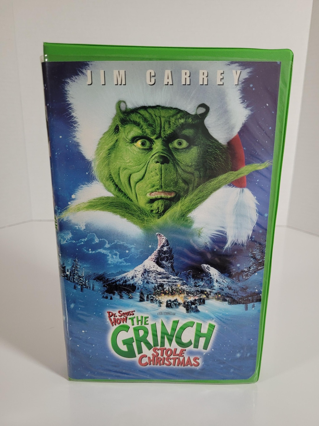 Vintage 2000 How the Grinch Stole Christmas VHS Tape in a Clamshell ...