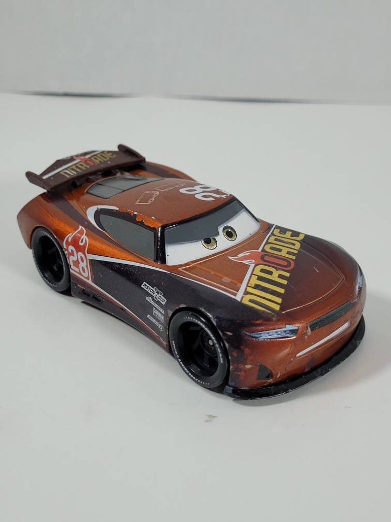 Retro Disney Pixar Cars Nitroade 28 Character | Etsy