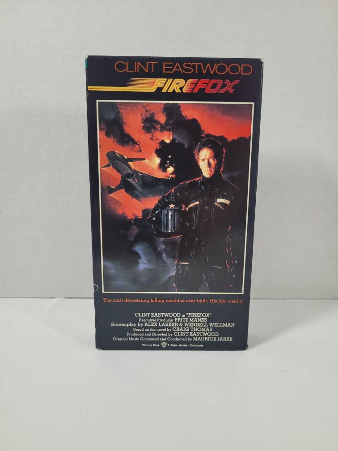 Vintage 1992 Firefox VHS Tape Clint Eastwood - Etsy