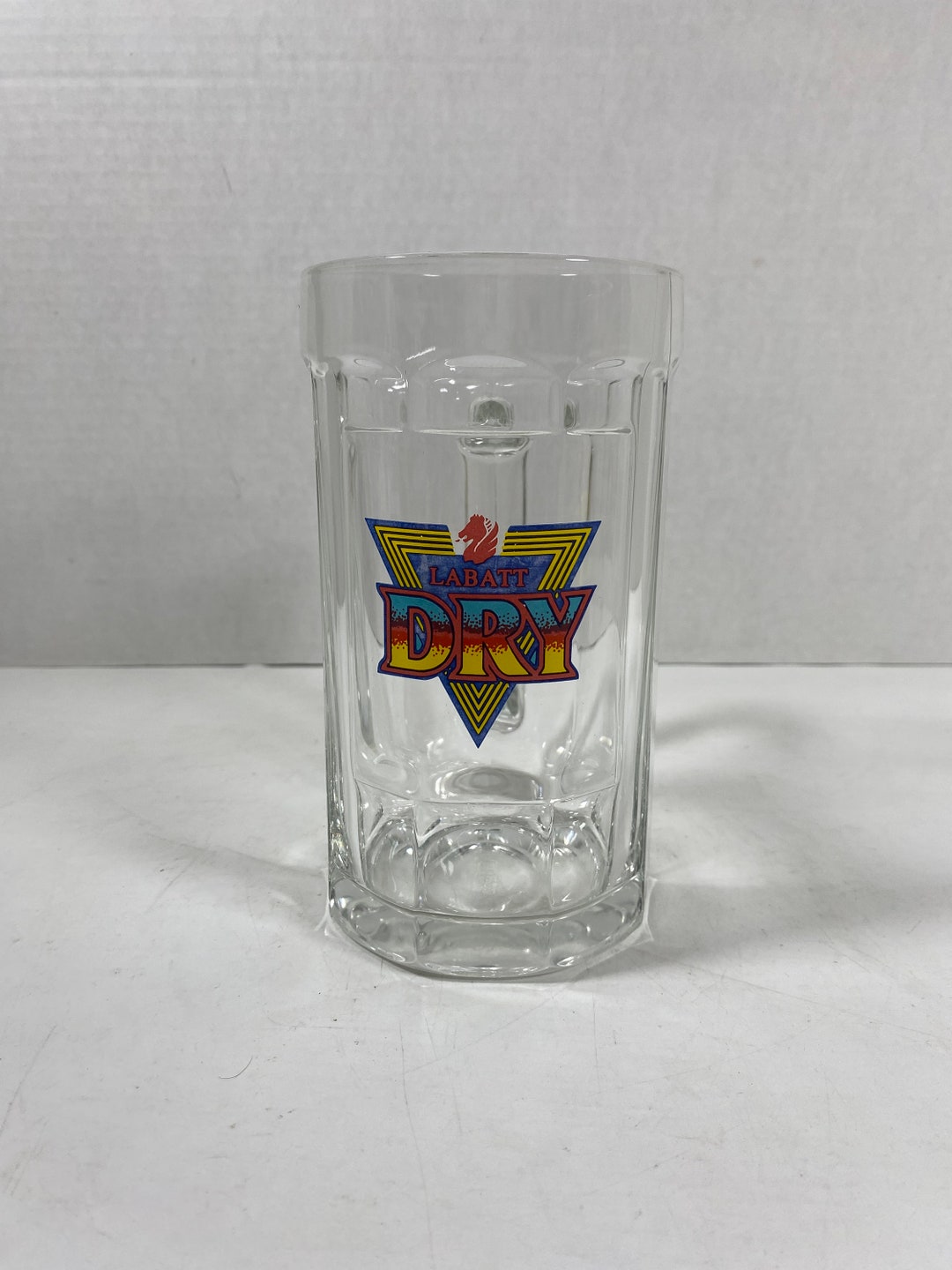 Vintage & Super RARE 1980’s Labatt Dry Glass Beer Mug - Collectible ...