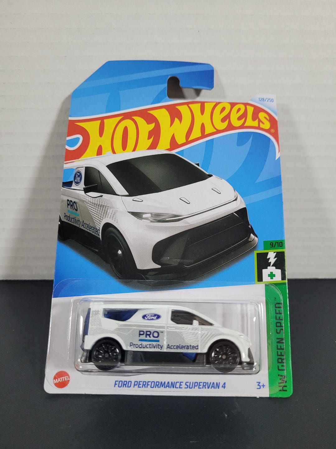 Retro Hot Wheels "ford Performance Supervan 4" Die-cast Toy Car 1:64 ...