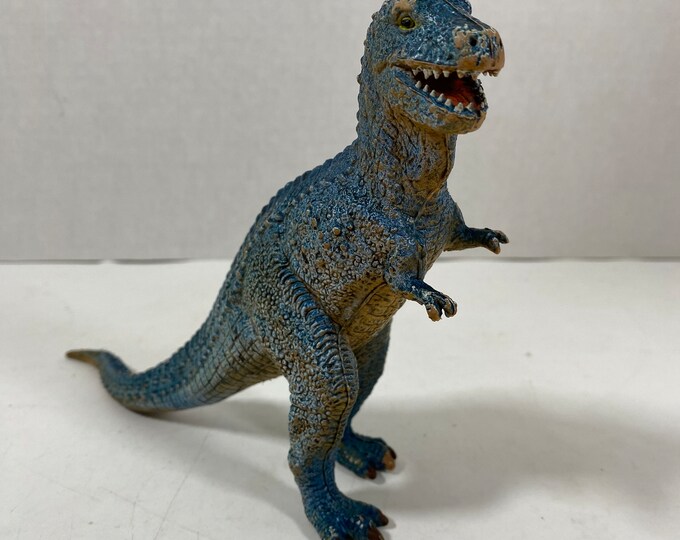 Vintage 1990’s AAA Blue Allosaurus 5.5” Toy Dinosaur Figure ...