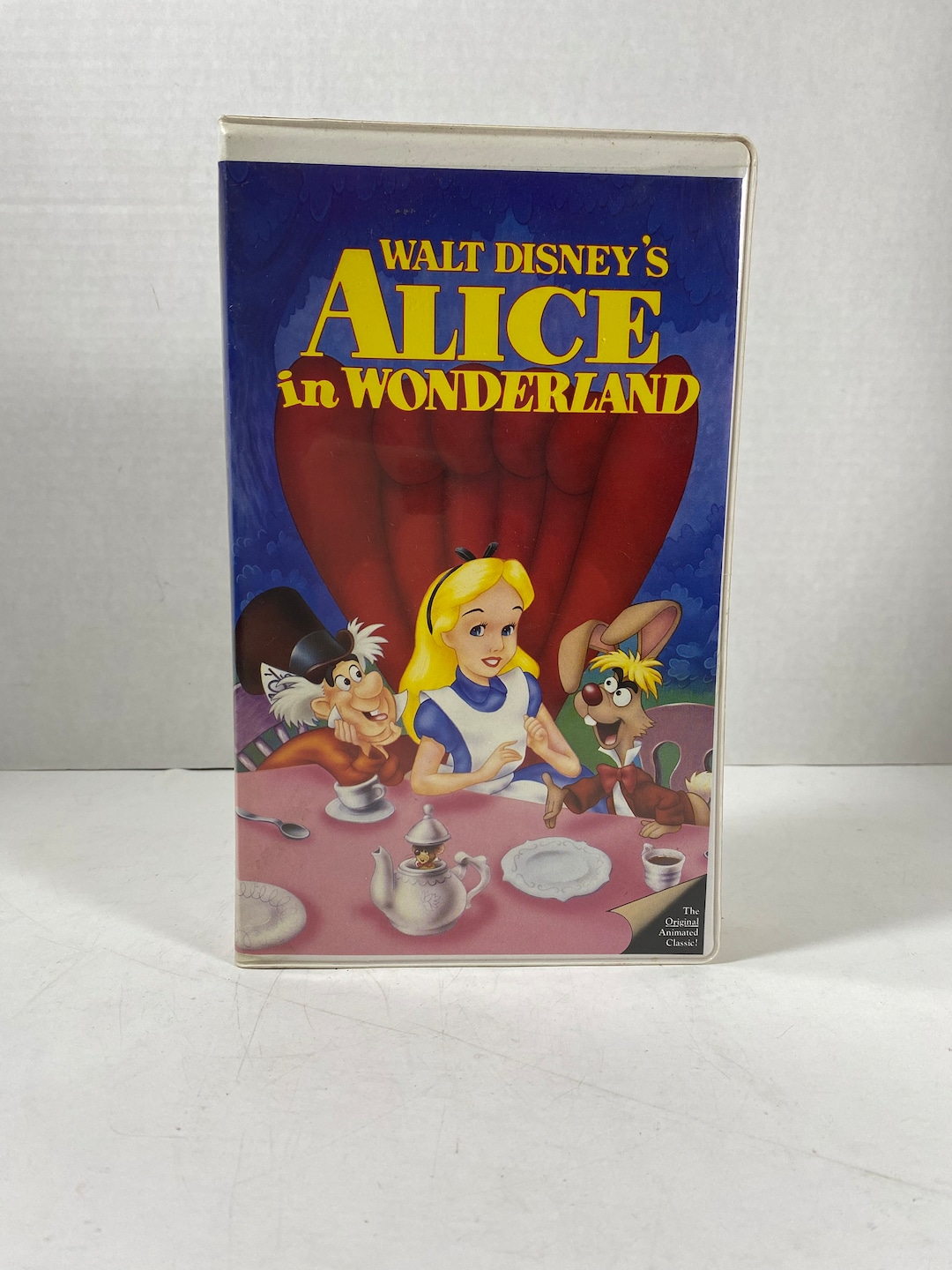 Vintage 1987 Walt Disney’s Alice in Wonderland Clamshell VHS ...