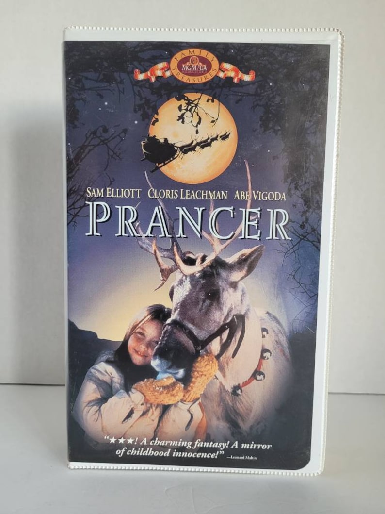 Vintage Prancer VHS 1989 Sam Elliott Cloris Leachman Abe - Etsy