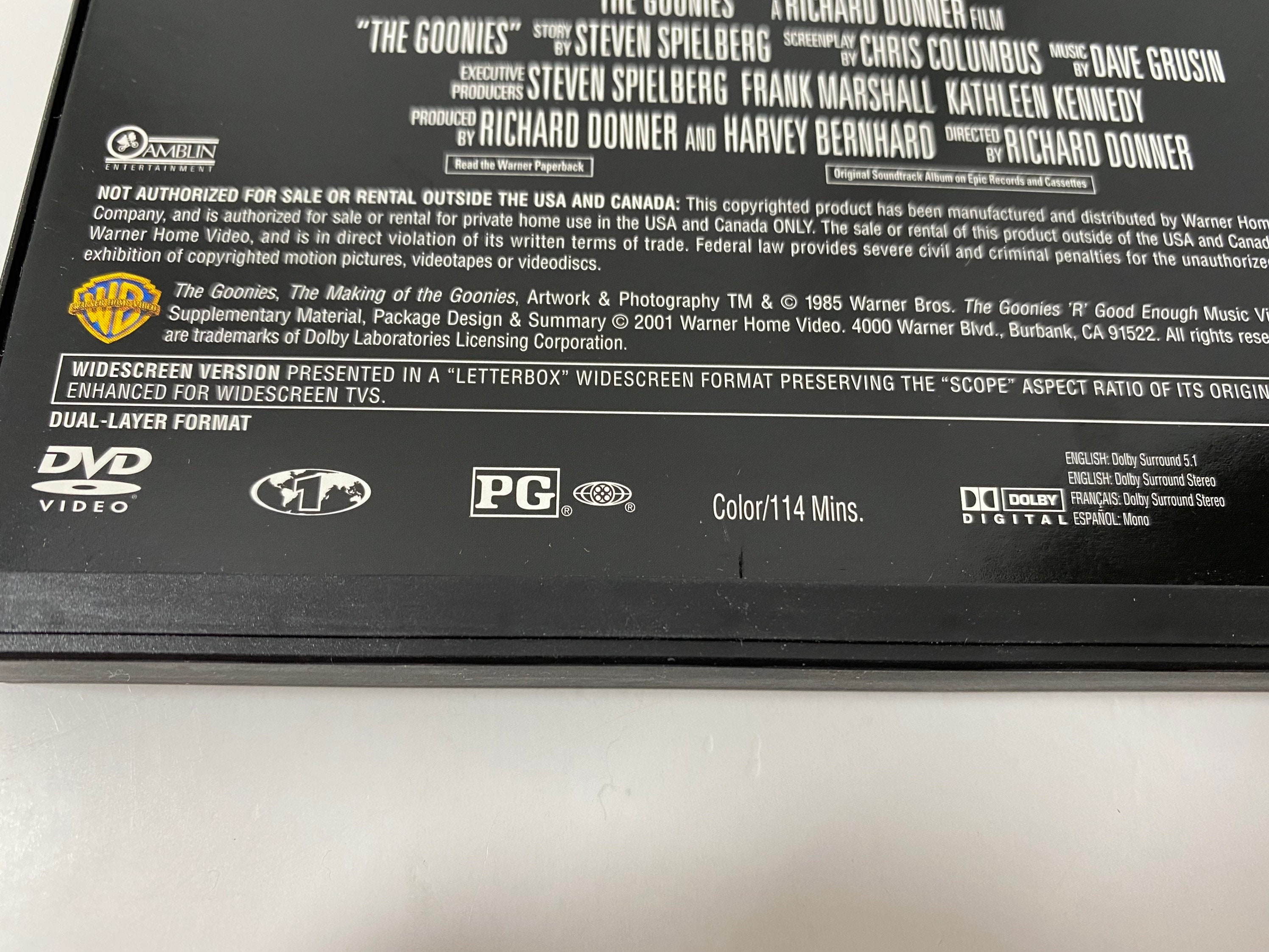 Warner Home Video Dvd