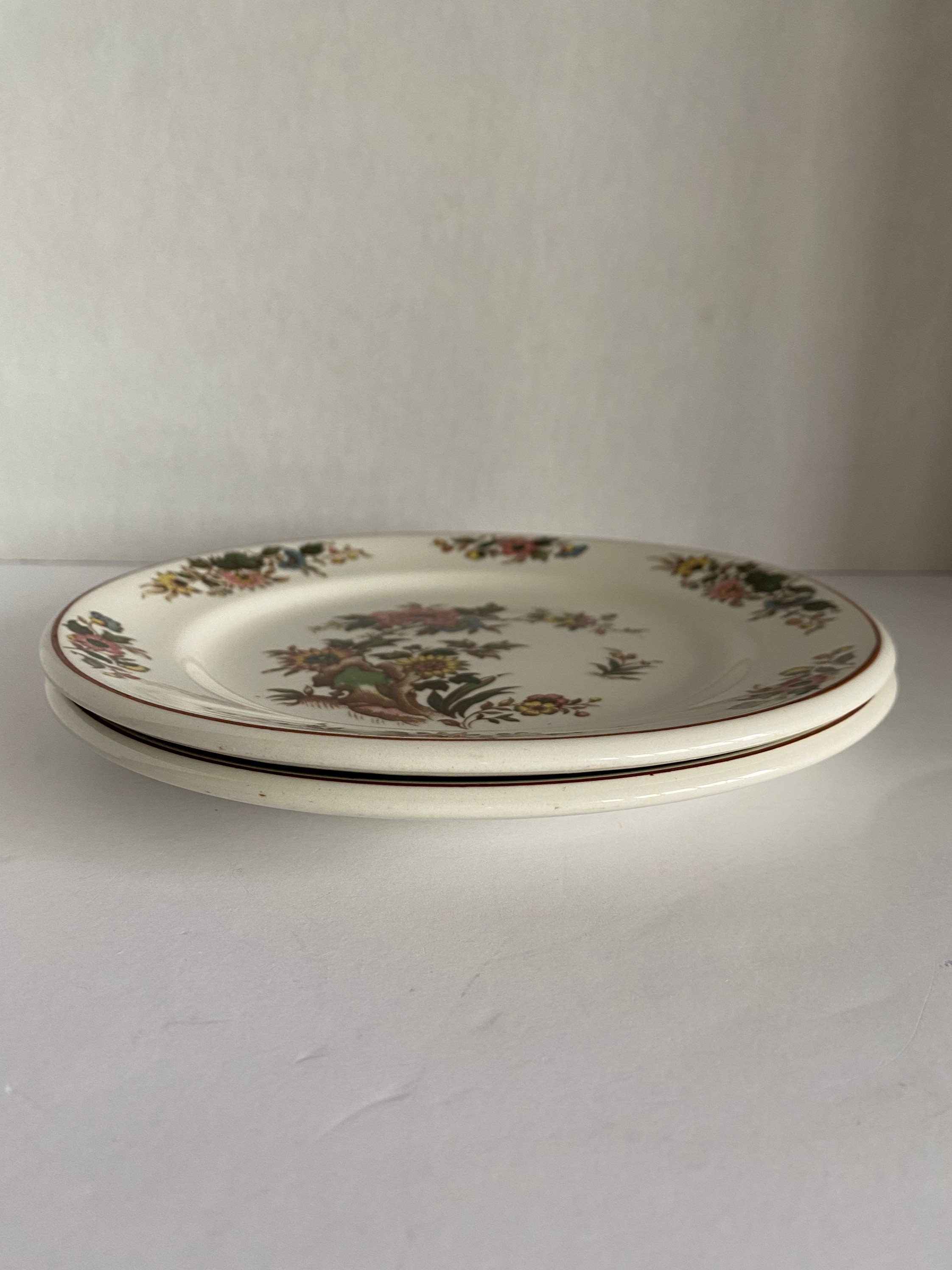 Kitchen & Dining ironstone,hotelware,floral guirland serving dish small ...