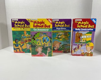 Group of 5 VHS the Magic School Bus. Untested - Etsy