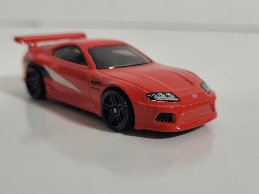 Hot Wheels Toyota Supra Die-cast Toy Car/1:64 Scale/hot Red Color - Etsy