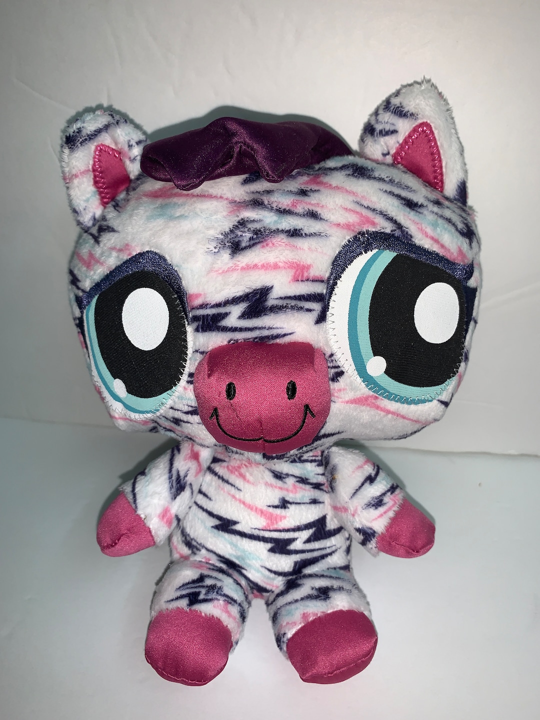 Discontinued LPS Littlest Pet Shop Zebra Stuffed Animal - Etsy