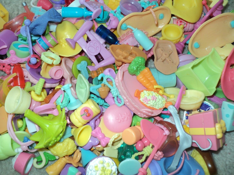 Littlest Pet Shop LPS Lot of 10 Pc Accessories in Gift Bag - Etsy