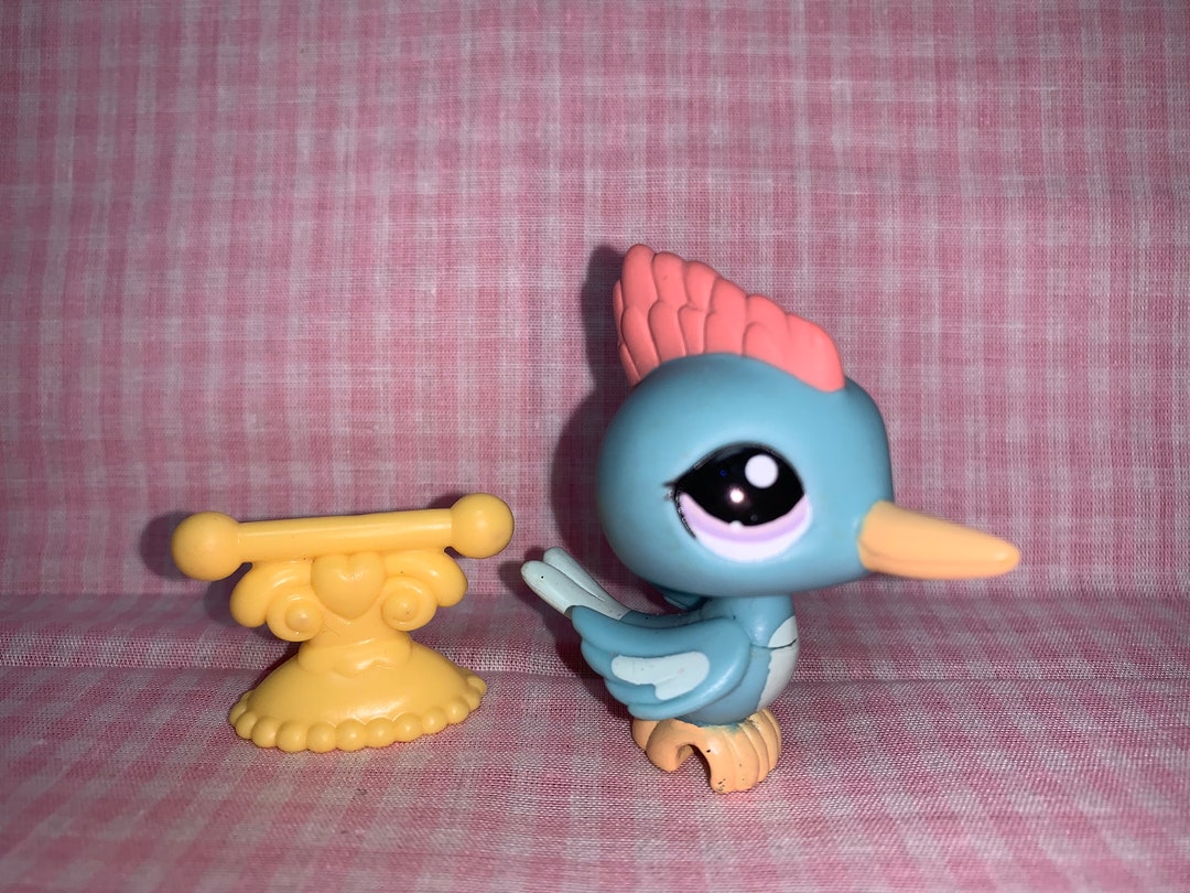 Discontinued Rare LPS Littlest Pet Shop Woodpecker With Stand (009) - Etsy