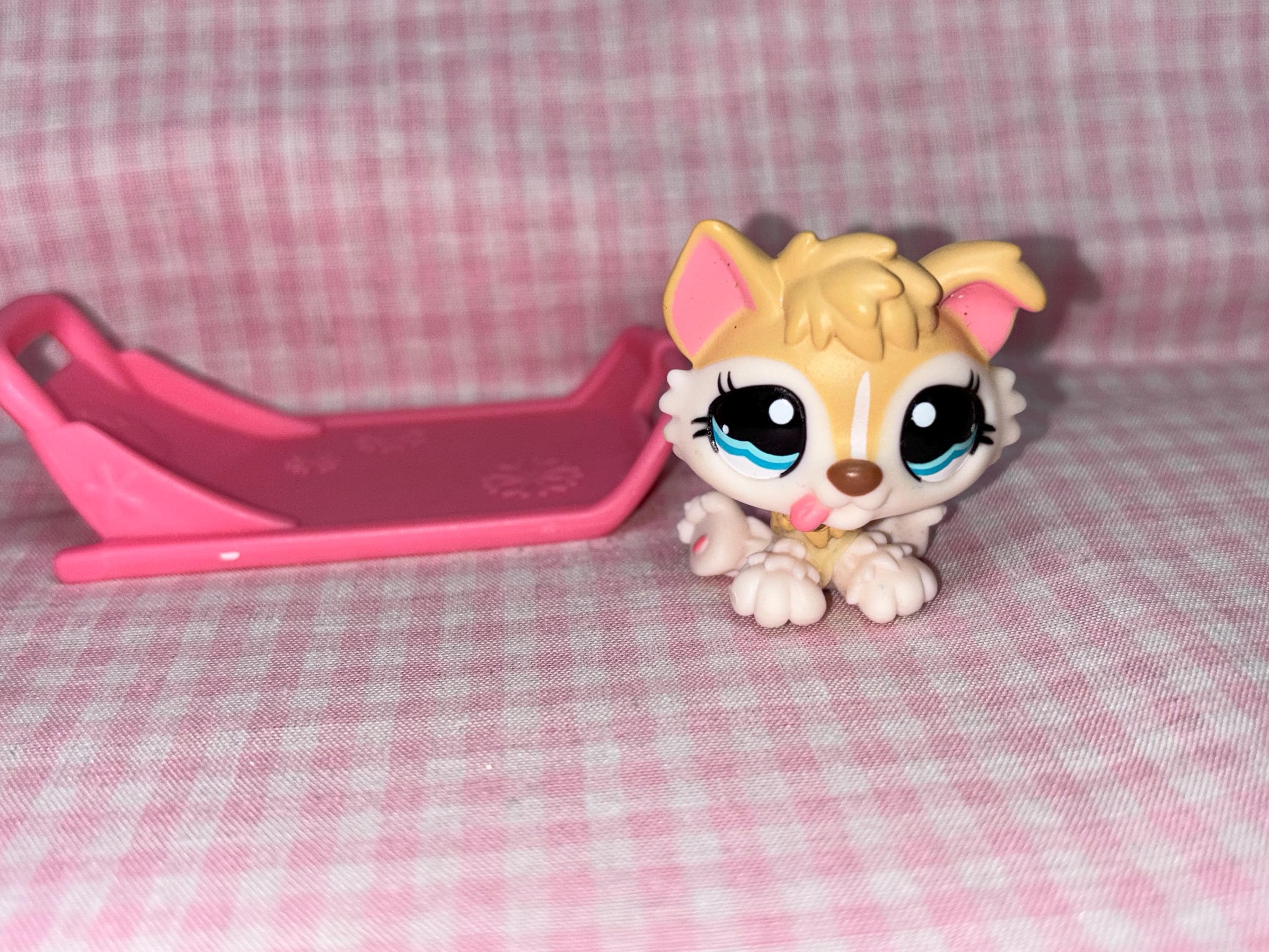 Vintage Original LPS Littlest Pet Shop Husky Puppy W/sleigh (011) - Etsy