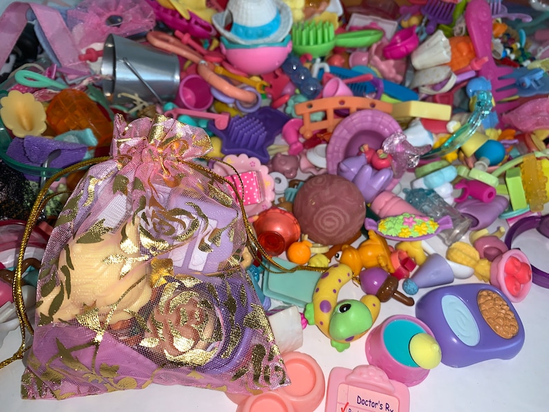 Littlest Pet Shop LPS Lot of 10 Pc Accessories in Gift Bag - Etsy