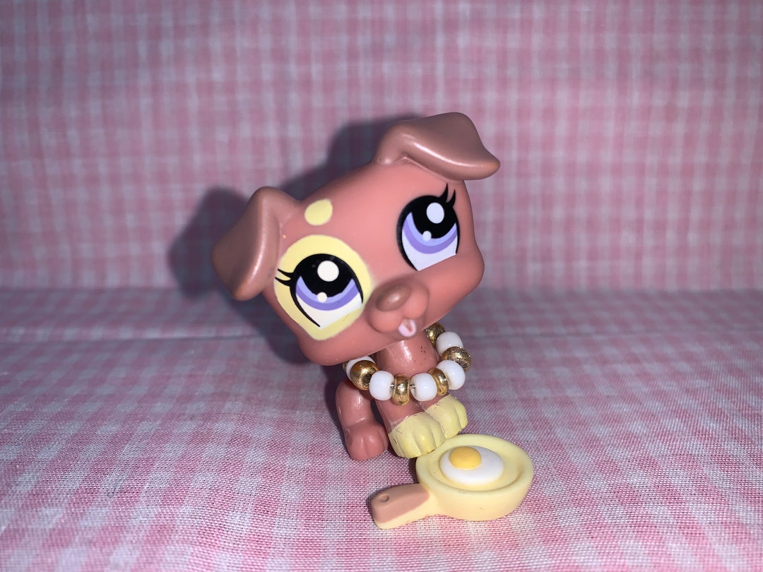 Discontinued Rare LPS Littlest Pet Shop Jack Russell Terrier Dog With ...
