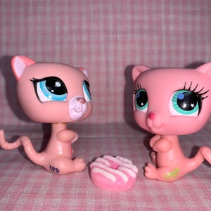 Discontinued Rare LPS Littlest Pet Shop Lot of 2 Possums With Donut 010 ...