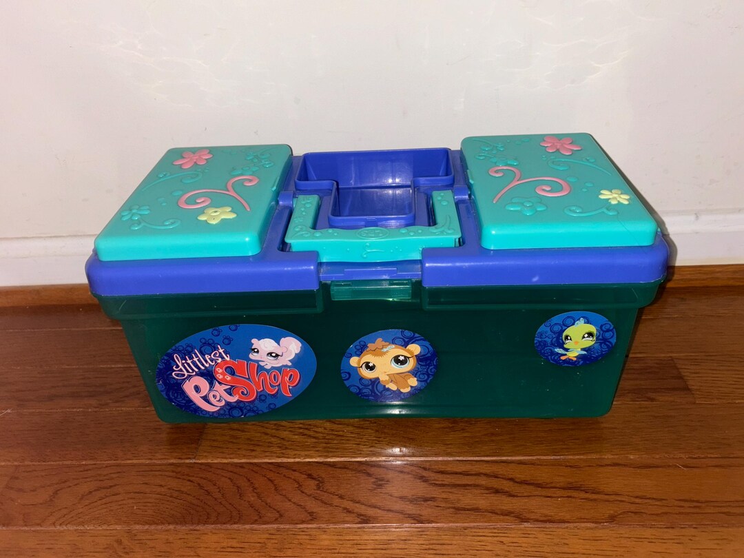 Discontinued LPS Littlest Pet Shop Storage Box Carrying Case - Etsy