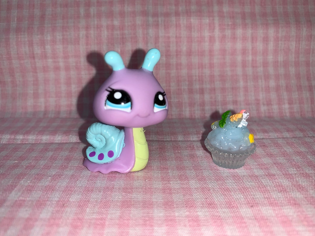 Rare Littlest Pet Shop LPS Snail Ice Cream (010) - Etsy