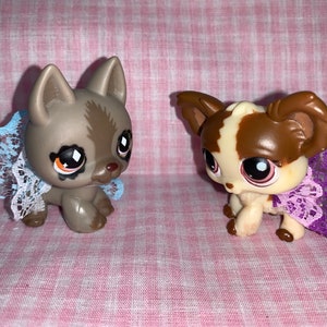 NEW Handmade Littlest Pet Shop LPS 10PC Skirts Accessories in Gift Bag ...