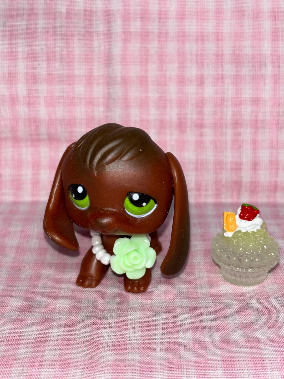 Discontinued Rare LPS Littlest Pet Shop Beagle Dog With Handmade ...