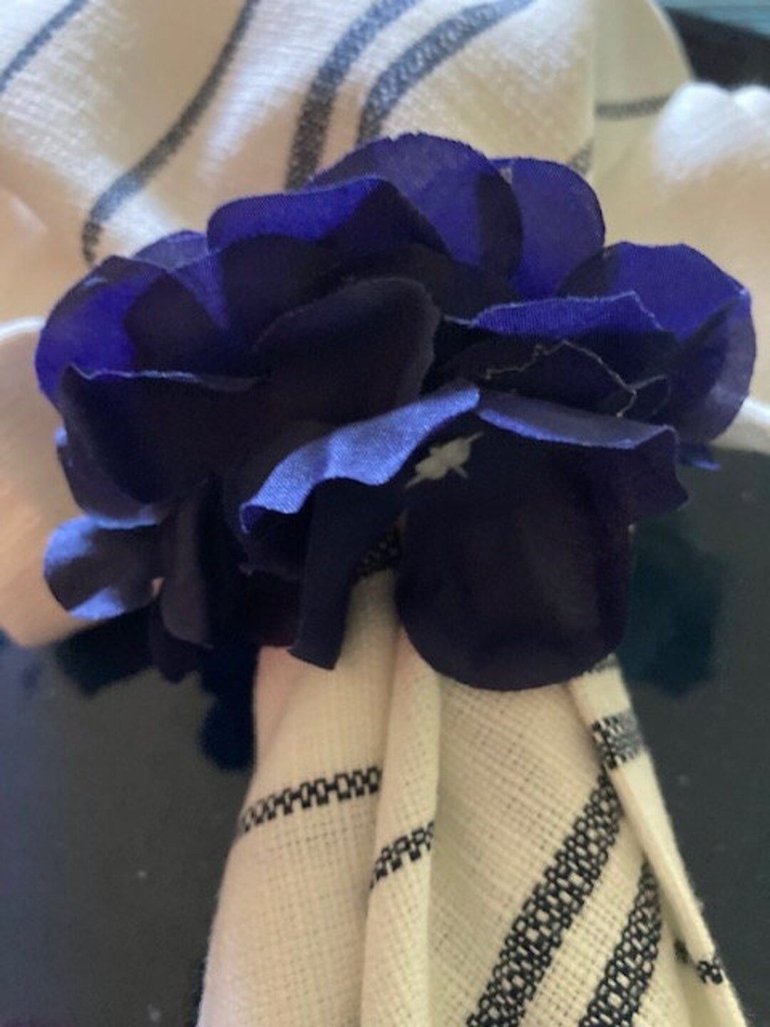 Hydrangea Napkin Rings (set of Four) - Etsy