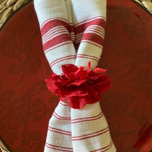 Hydrangea Napkin Rings (set of Four) - Etsy