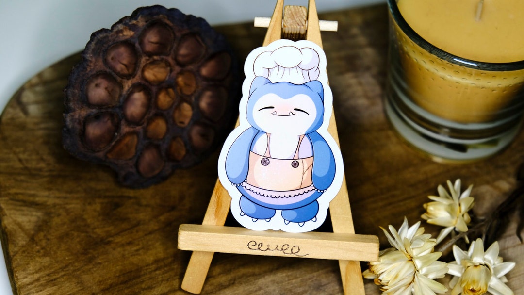 Vinyl Decal Anime Baker Sticker Bakery Glossy Die Cut - Etsy