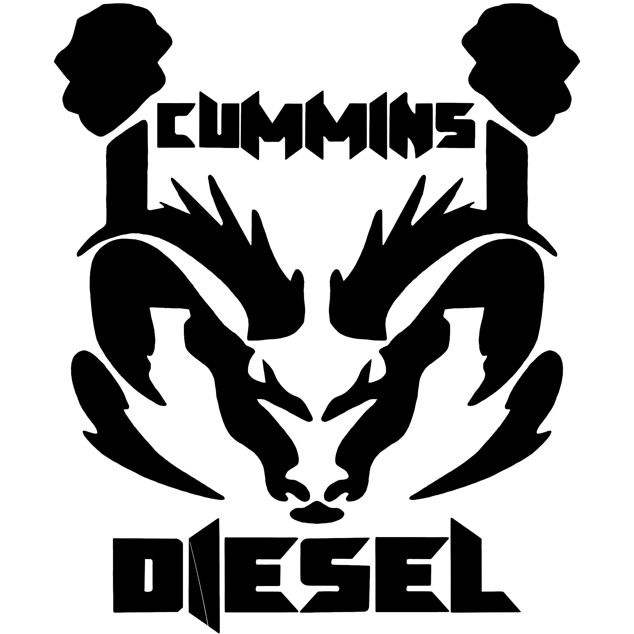 Cummins Diesel Vinyl Sticker - Etsy