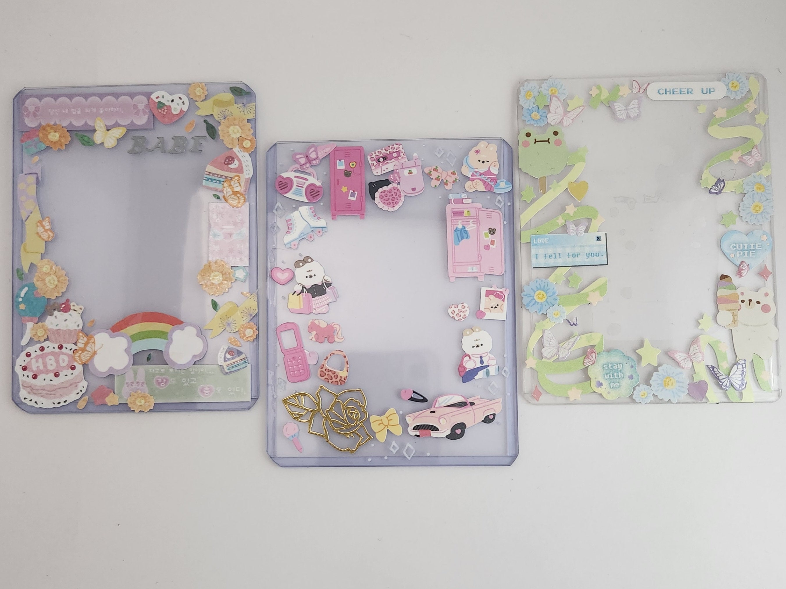 Kpop / Anime Decorated Toploader Bundle - Etsy