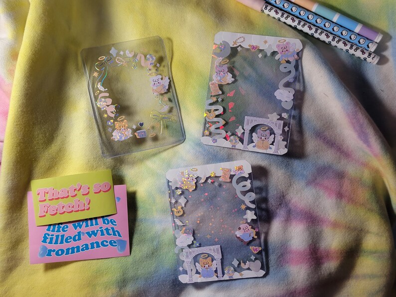 Kpop / Anime Decorated Toploader Bundle | Etsy