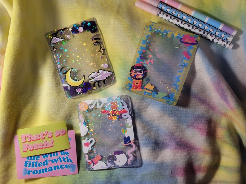 Kpop / Anime Decorated Toploader Bundle | Etsy