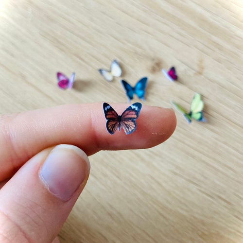 Miniature Individual Butterflies Plastic - Etsy