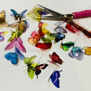 Miniature Individual Butterflies ~ Plastic - Etsy