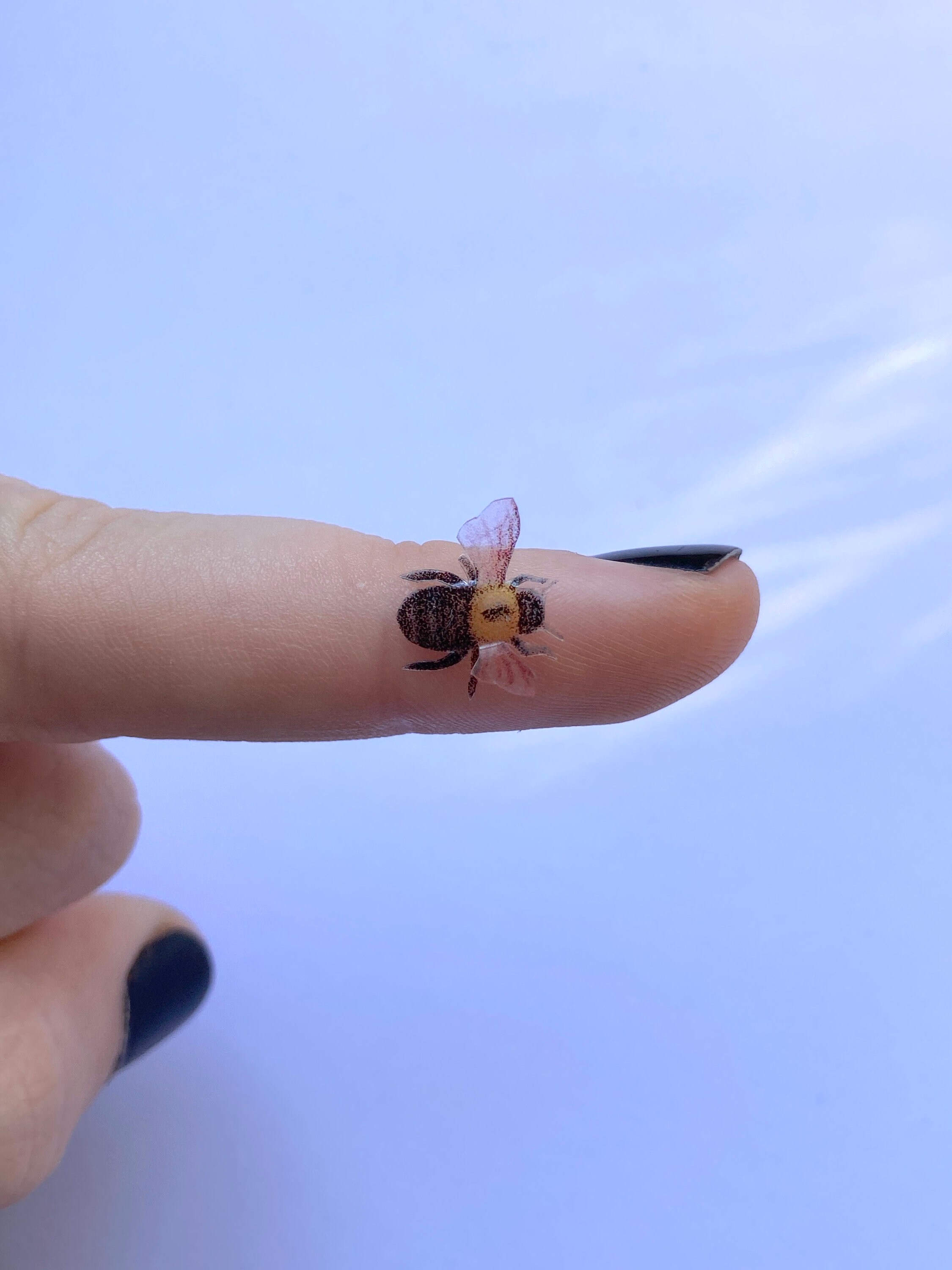 Miniature Plastic Bees - Etsy