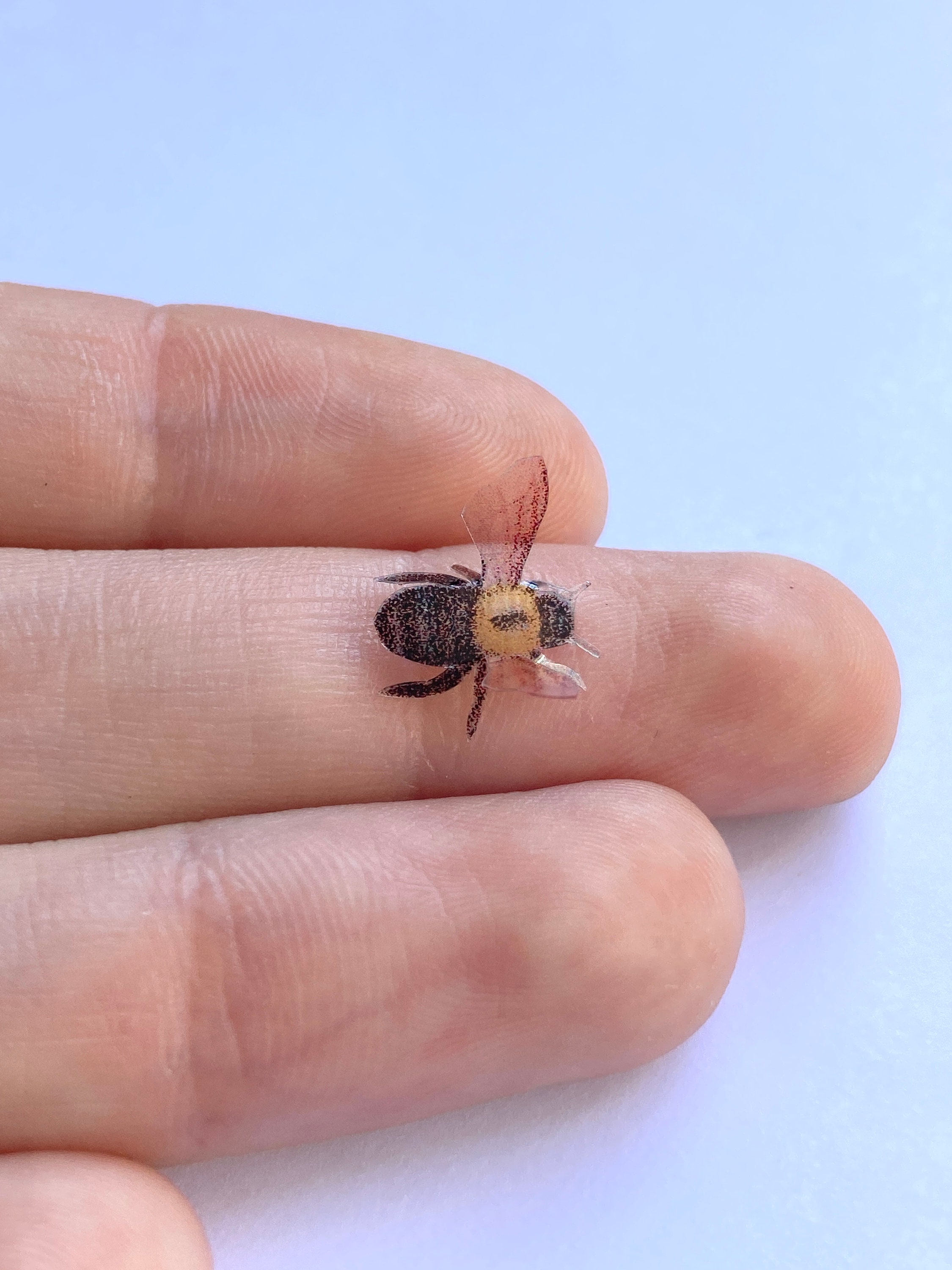 Miniature Plastic Bees - Etsy