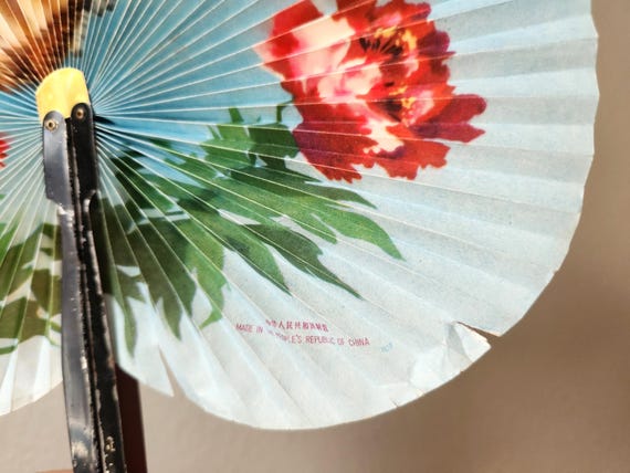 Cat Chinese Paper Folding Hand Fan - Collapsible Fan … - Gem
