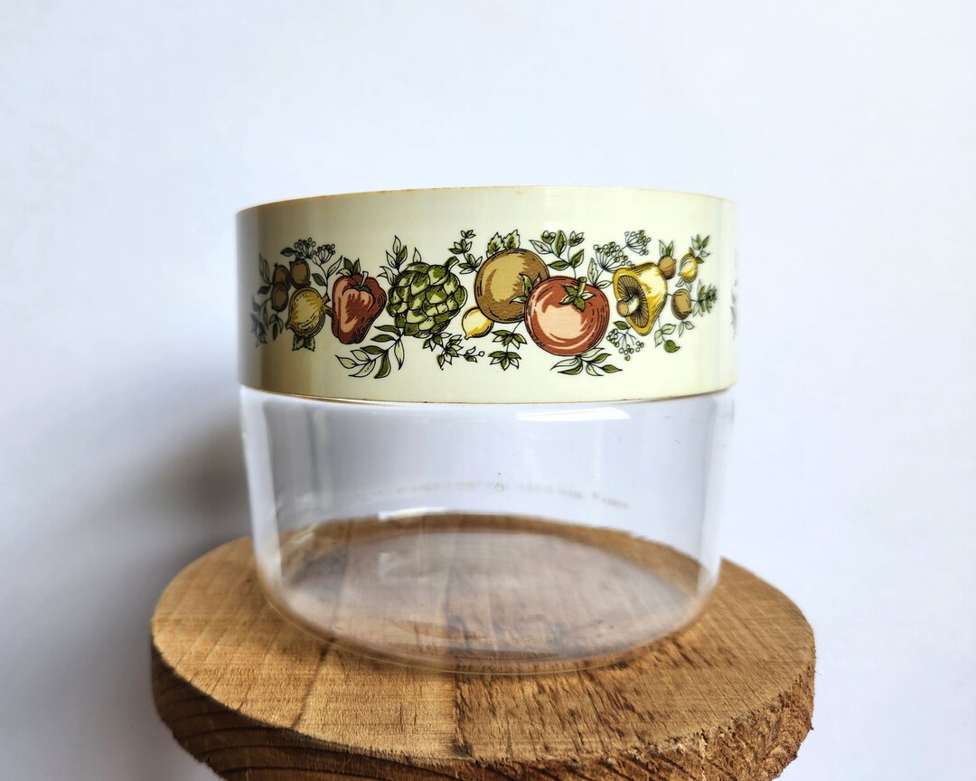 Pyrex Spice O' Life Canister - Corning Ware Canister - Vintage Kitchen ...