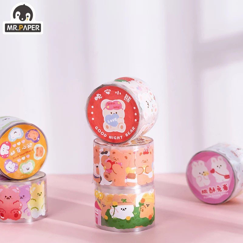 Kawaii Sticker Rolls - Etsy