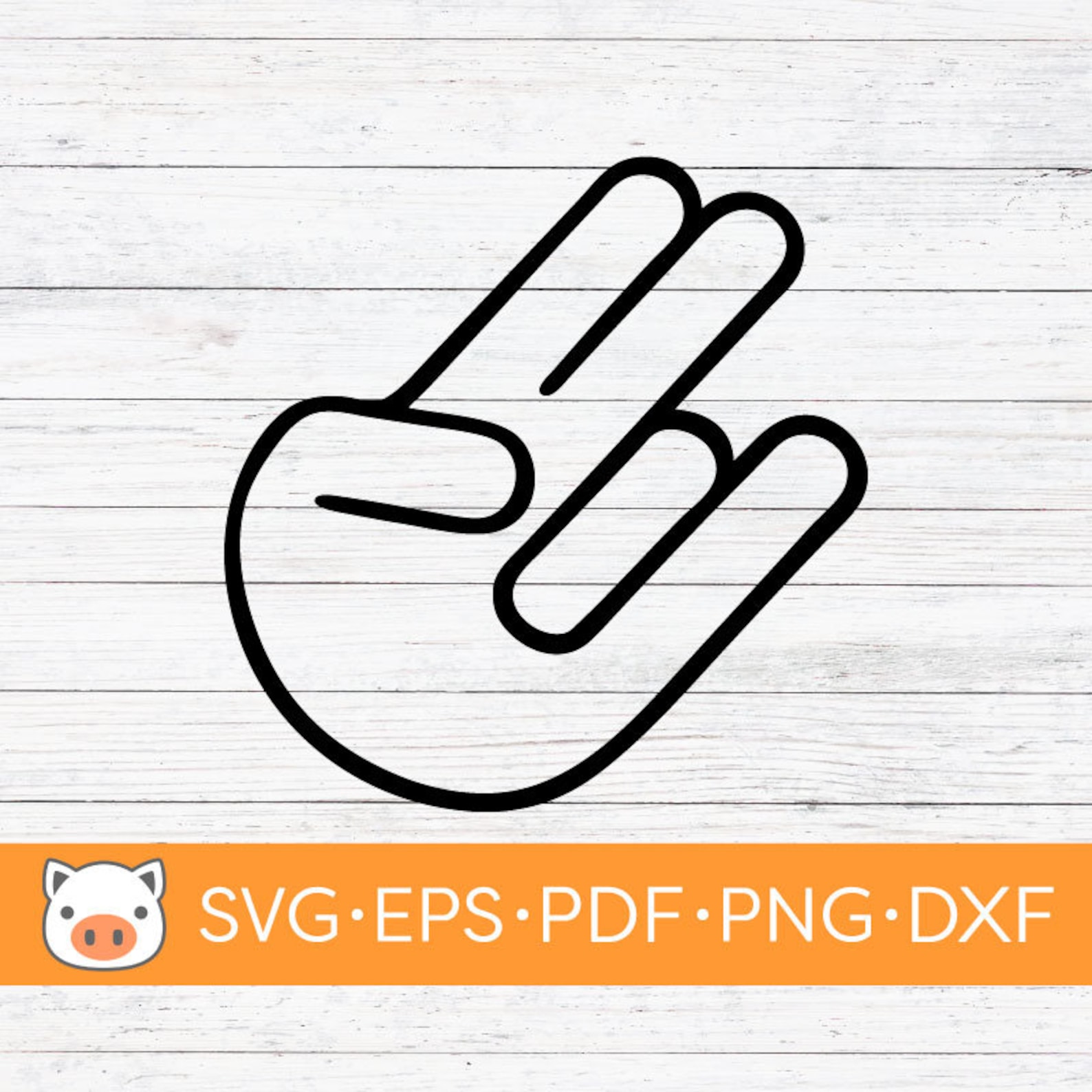 Shocker Hand Symbol SVG Digital Download File, SVG, Vector Cut File ...