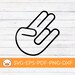 Shocker SVG, Shocker Hand SVG, Shocker Hand Symbol Svg, Shocker Hand ...